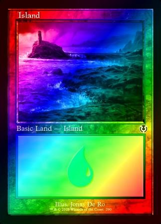 Island (290) (Retro Frame) – 0290 – Foil – Metagame TCG