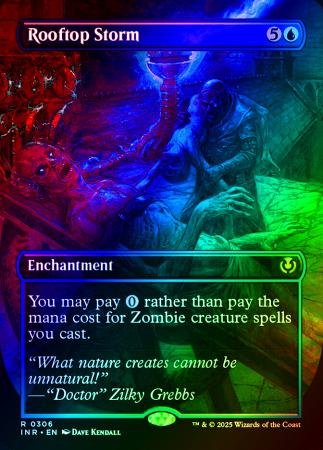 Rooftop Storm (Borderless) – 0306 – Foil - Metagame TCG