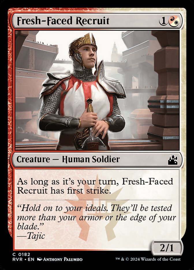 Fresh-Faced Recruit (FOIL) – Metagame TCG