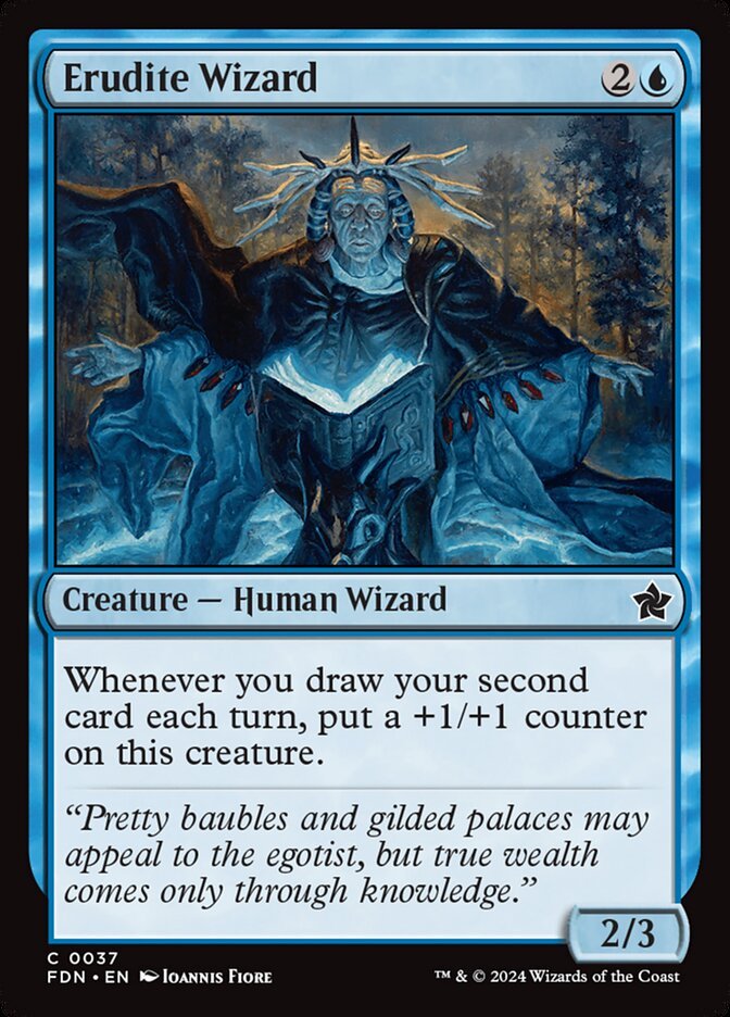 Erudite Wizard - Metagame TCG