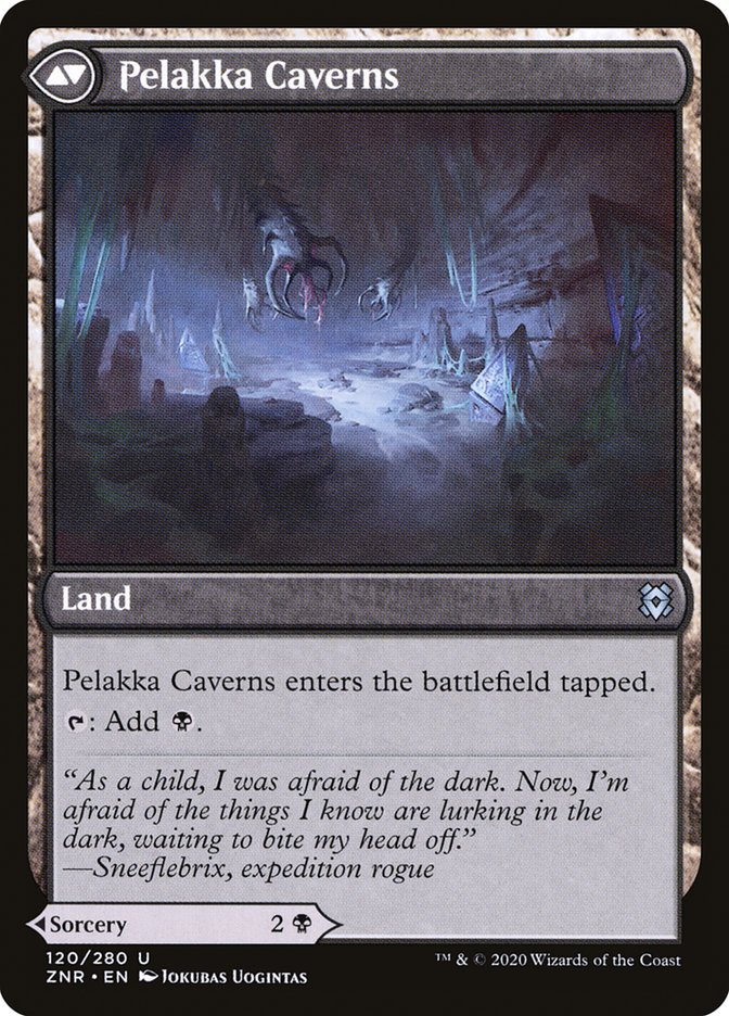 Pelakka Predation // Pelakka Caverns – Metagame TCG