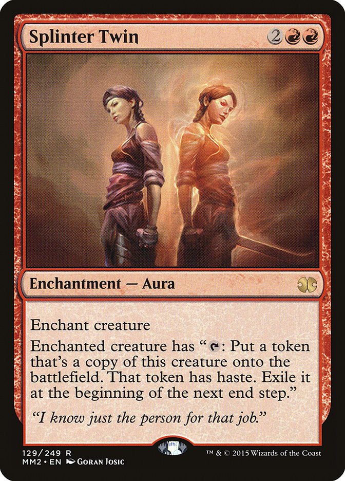 Splinter Twin Metagame Tcg