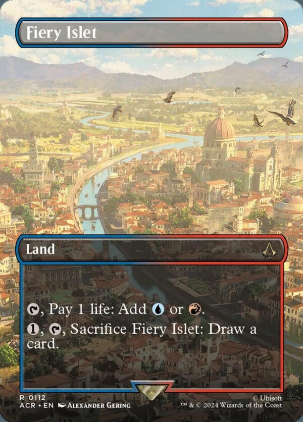 Fiery Islet (Borderless FOIL) – Metagame TCG